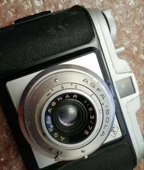 Плёночный фотоаппарат средний формат Agfa isola