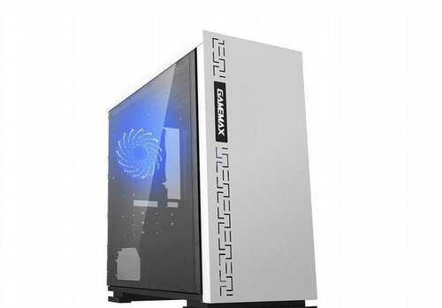 Корпус GameMax H605 White mATX 1x120мм Fan (Новый)