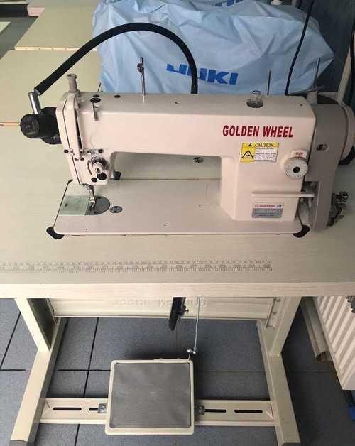 Прямострочная швейная машина golden wheel cs-7500