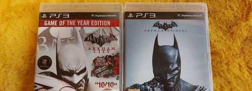 Batman arkham city и batman arkham origins для ps3