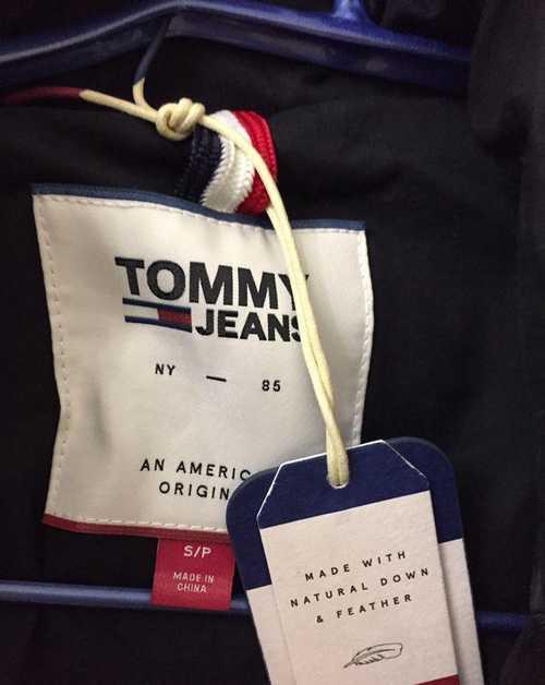 Пуховик Tommy Hilfiger Новый S