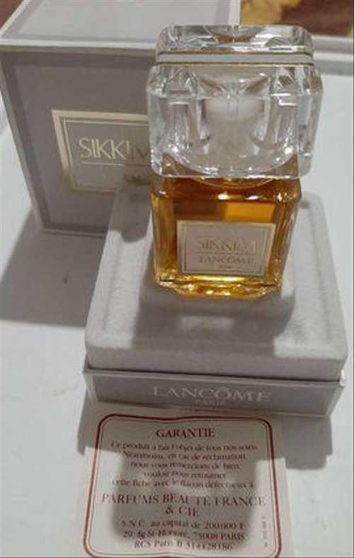 Духи Sikkim Lancome 14 мл.Винтаж.Редкость