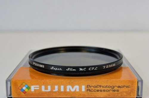 Fujimi Super Slim MC CPL 72mm поляризующий фильтр