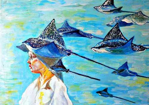 Картина "Скаты"