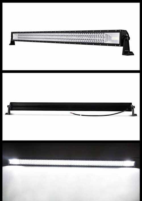 Балка светодиодная 648 W Led Bar Combo Black 216
