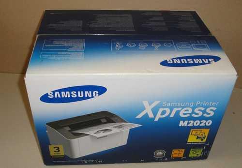 Лазерный принтер SAMSUNG Xpress M2020 новый