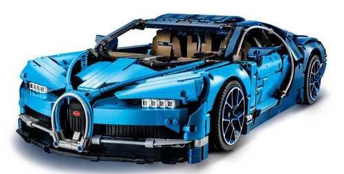 Lego Bugatti Chiron развивающий подарок