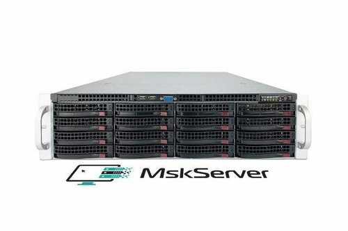 Сервер Supermicro 6037R-E1R16N 2x E5-2680v2 32Gb