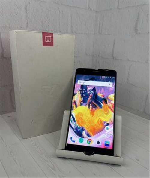Oneplus 3T 6/64 гб полный комплект