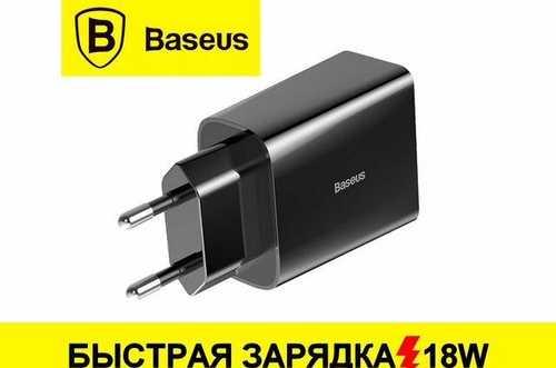 Baseus 18W / 1 или 2 разъема / Quick Charge 3.0 дл