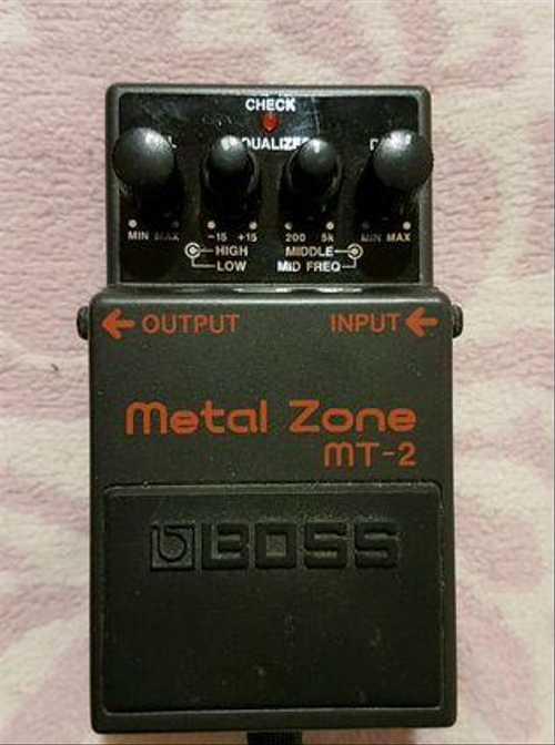 Boss metal zone mt 2 схема