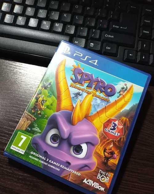 Игра для приставки PS4 "spyro"