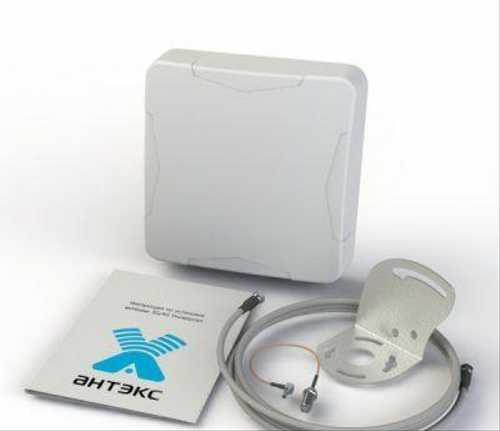 Усилитель 3/4G антенна AX-2014P mimo 2x2 unibox