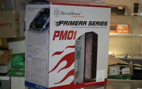 Корпус SilverStone Primera PM01 черный новый