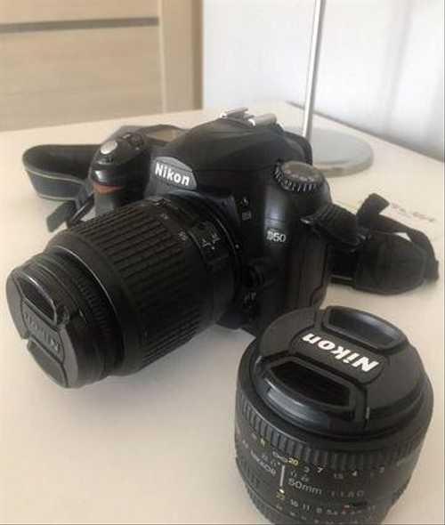 Nikon D50 kit+Nikkor 50mm,1.8