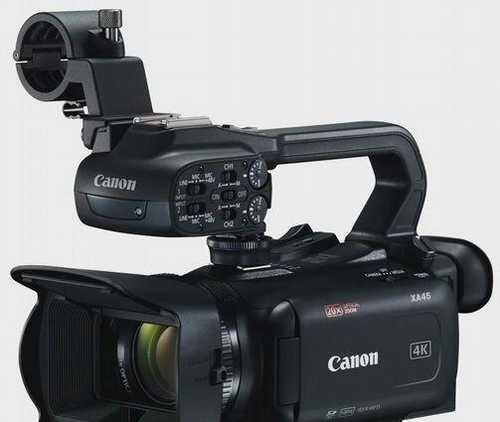 Видеокамера Canon XA45 черный (гарантия)