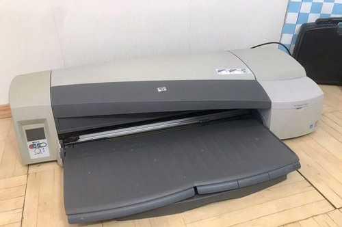 Как поменять бумагу на плоттере hp designjet 110 plus