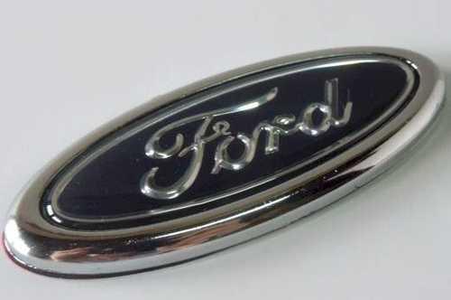 Эмблема Ford 9х4 см на решетку радиатора.