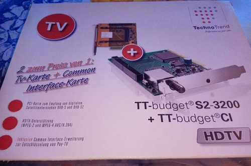 Спутниковая DVB-S/S2 Technotrand TTbudget S2-3200