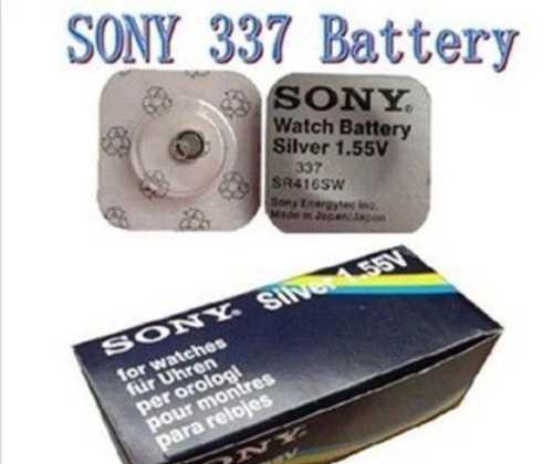 Батарейка sony 337 SR416SW