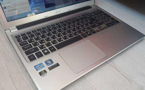 Игровой ноутбук Acer V5-571G core i3 Nvidia GT