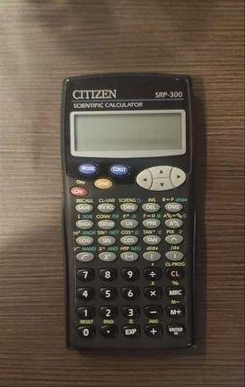 Калькулятор citizen srp 300