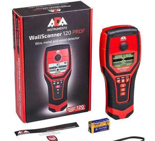 Детектор ADA Wall Scanner 120 prof