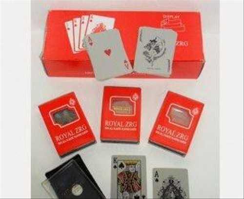 Карты royal ZRG игральные покерные пластик
