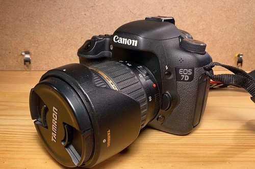 Canon EOS 7D, объектив Tamron AF17-50mm (комплект)