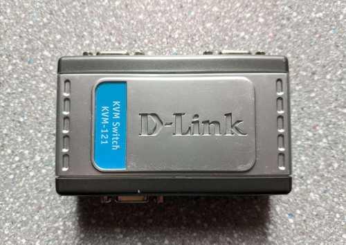KVM переключатель D-Link (KVM-121)