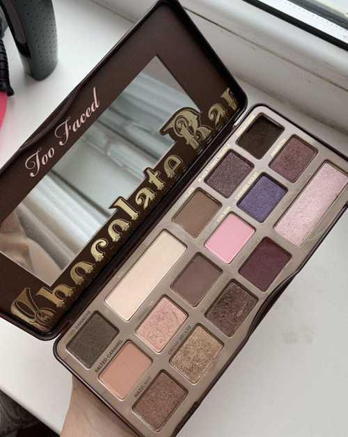 Палитра теней too faced