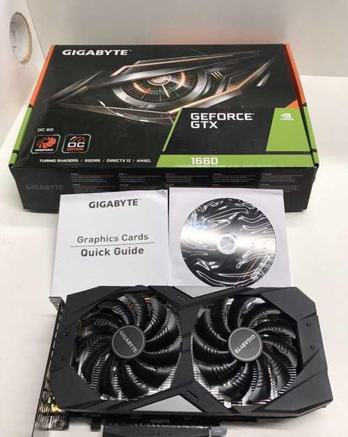 Видеокарта gigabyte gtx 1660ti 6gb