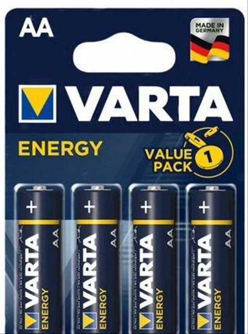 Батарейка Varta energy LR6 / AA BL4 Alkaline 1.5V