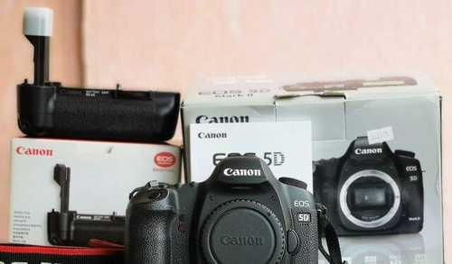 Canon 5d mark ii (18т. кадров) + grip BG-E6