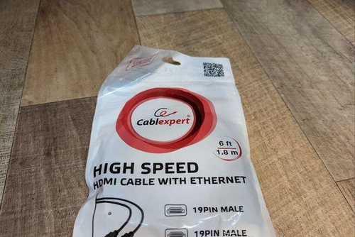 Кабель Cablexpert hdmi - hdmi, 1.8 м