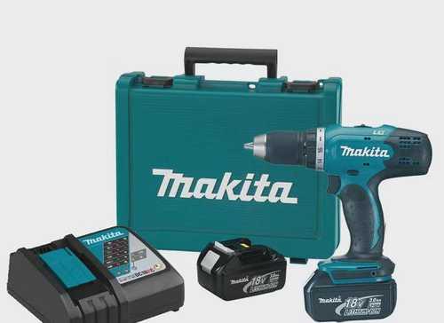 Шуруповерт Makita ddf453rfe 18в 3A-ч