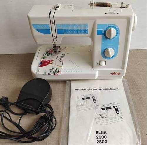 Швейная машинка elna 2600