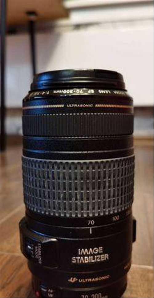 Объектив canon EF 70-300 MM F/4-5.6 IS USM