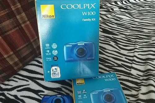 Фотоаппарат Nikon Coolpix w100