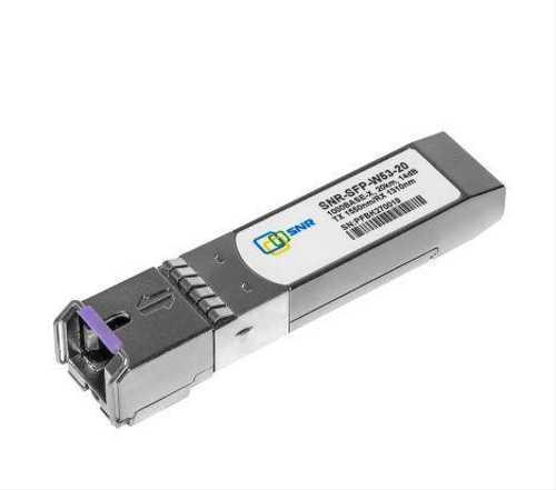 Модуль SFP WDM, дальность до 20км, Tx1310/Rx1550нм