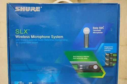 Микрофон shure slx4