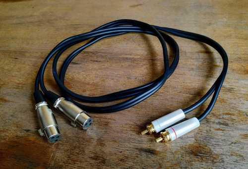 Новый стерео кабель 2 XLR-2 RCA