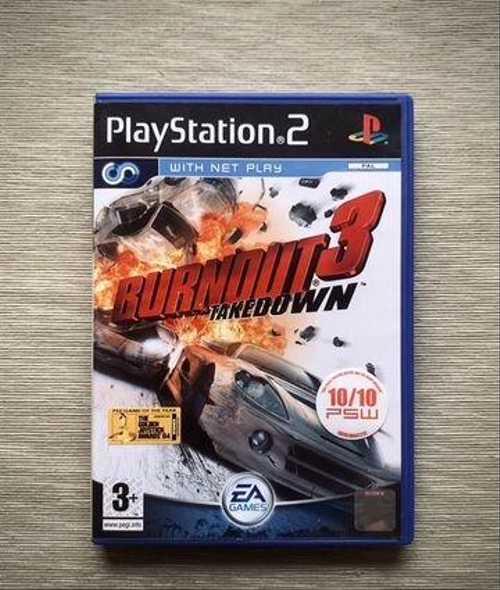 Burnout 3 takedown ps2 лицензия