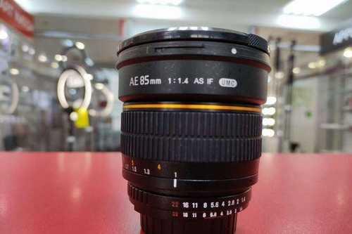 Объектив Samyang MF 85mm f/1.4 AS IF UMC AE Nikon