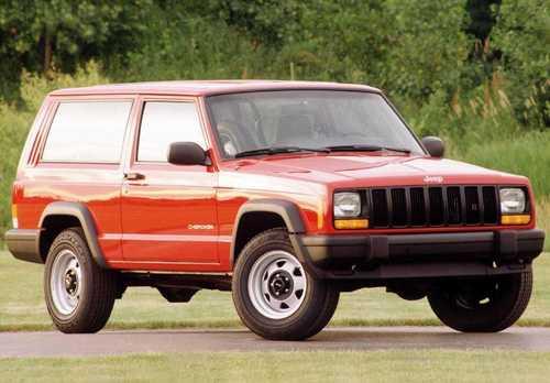 Jeep Cherokee 1992 стекла дверей