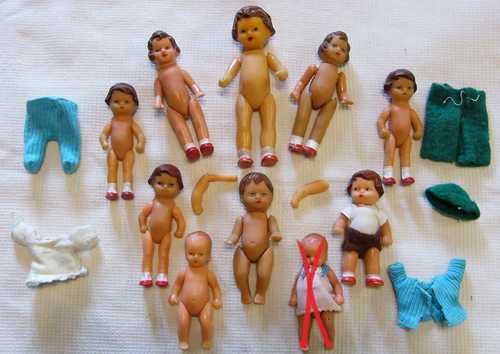 Винтажные куклы немецкой фабрики ARI Сделано в GDR