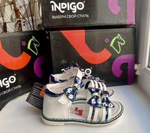 Новые сандалии Indigo Kids. 24,25 и 27р. Маломерят