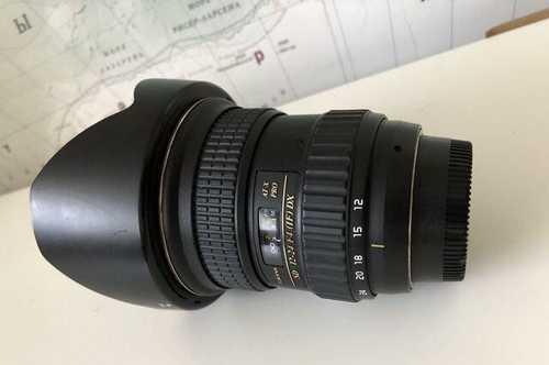 Объектив Tokina AT-X 12-24mm f/4 PRO DX Nikon F