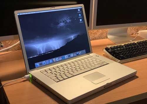 Apple PowerBook G4 1.5 15" - почти Retina
