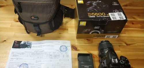 Nikon D5600 Kit 18-55mm + Объектив Sigma AF 8-16mm